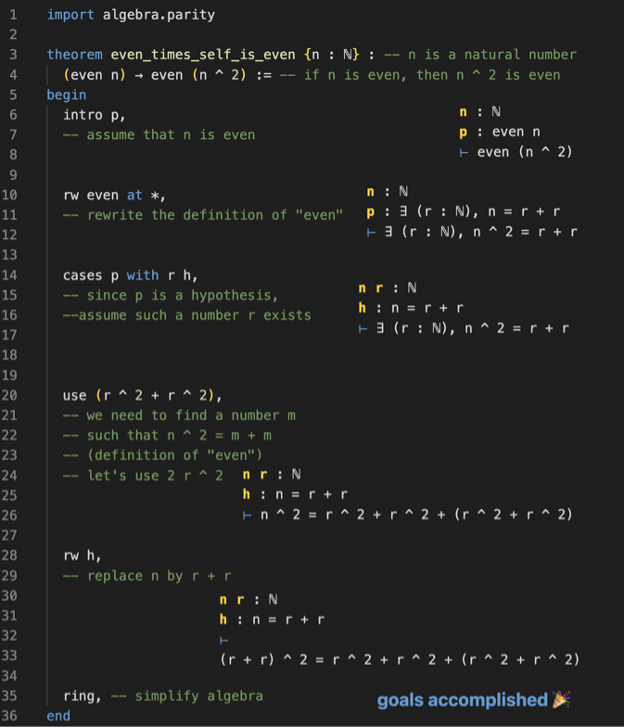 Formal Proof Assistants: More Than Just A Sanity Check | Lions Talk Science